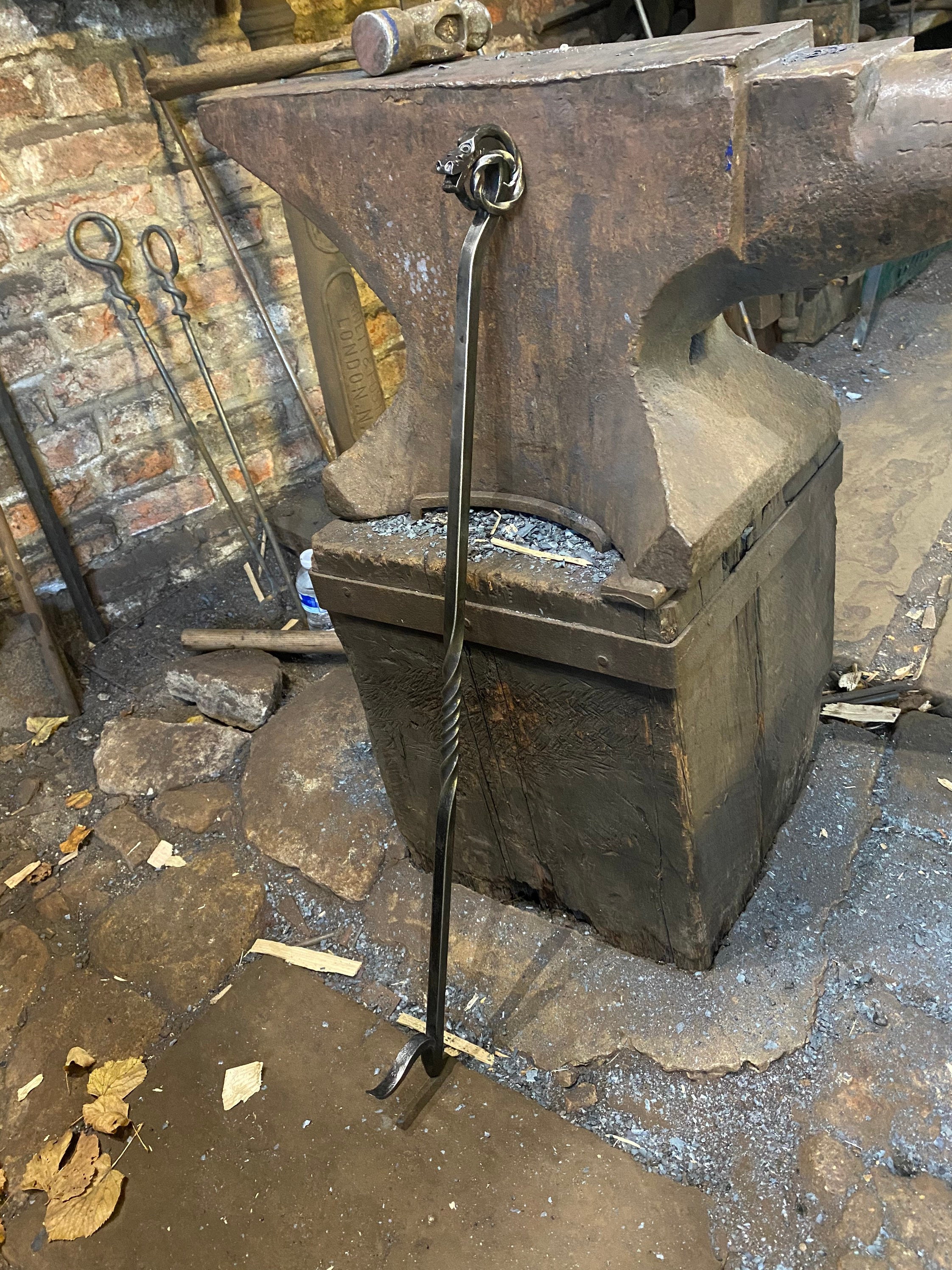 Rams Head Fire Poker - Etsy