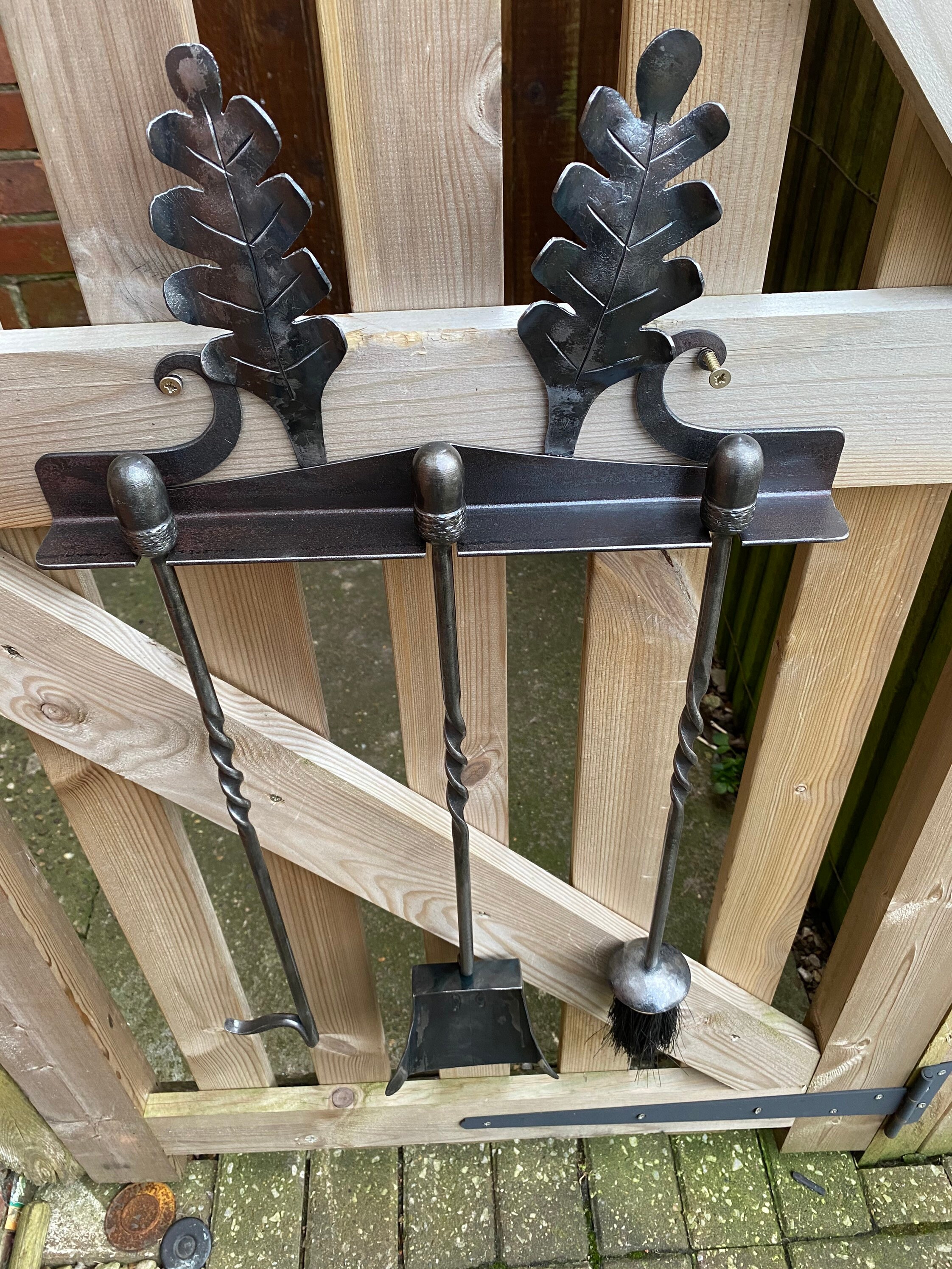 Acorn Handle Fire Set - Etsy