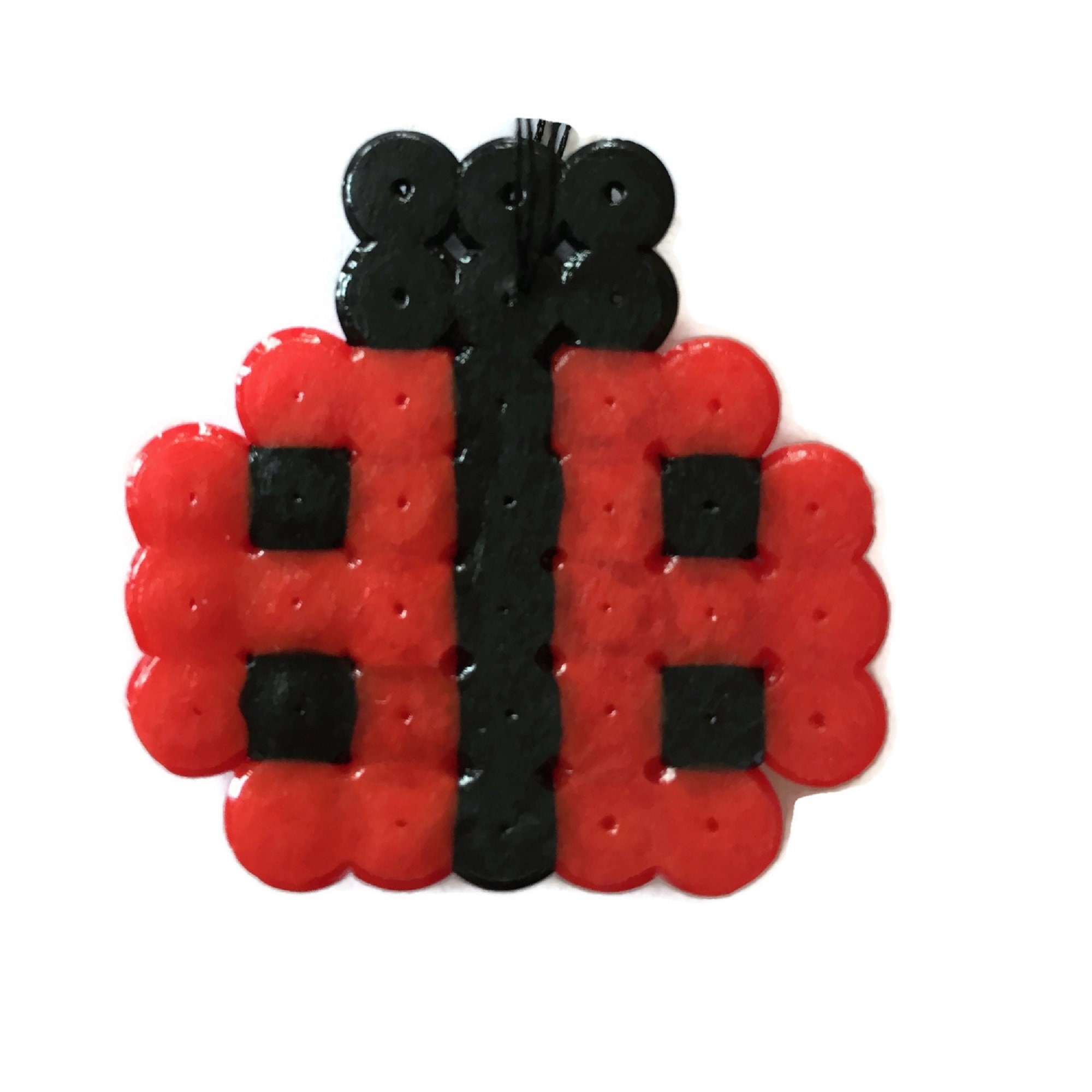 Ladybird/ladybug Hama/perler Bead Party Favour available as Keyring ...