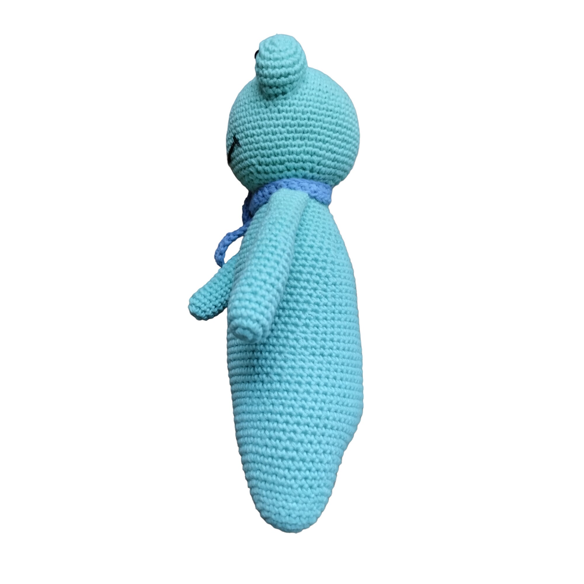 Freddy the Frog Character Amigurumi Doll, 24 Cm Tall, Handmade Crochet ...