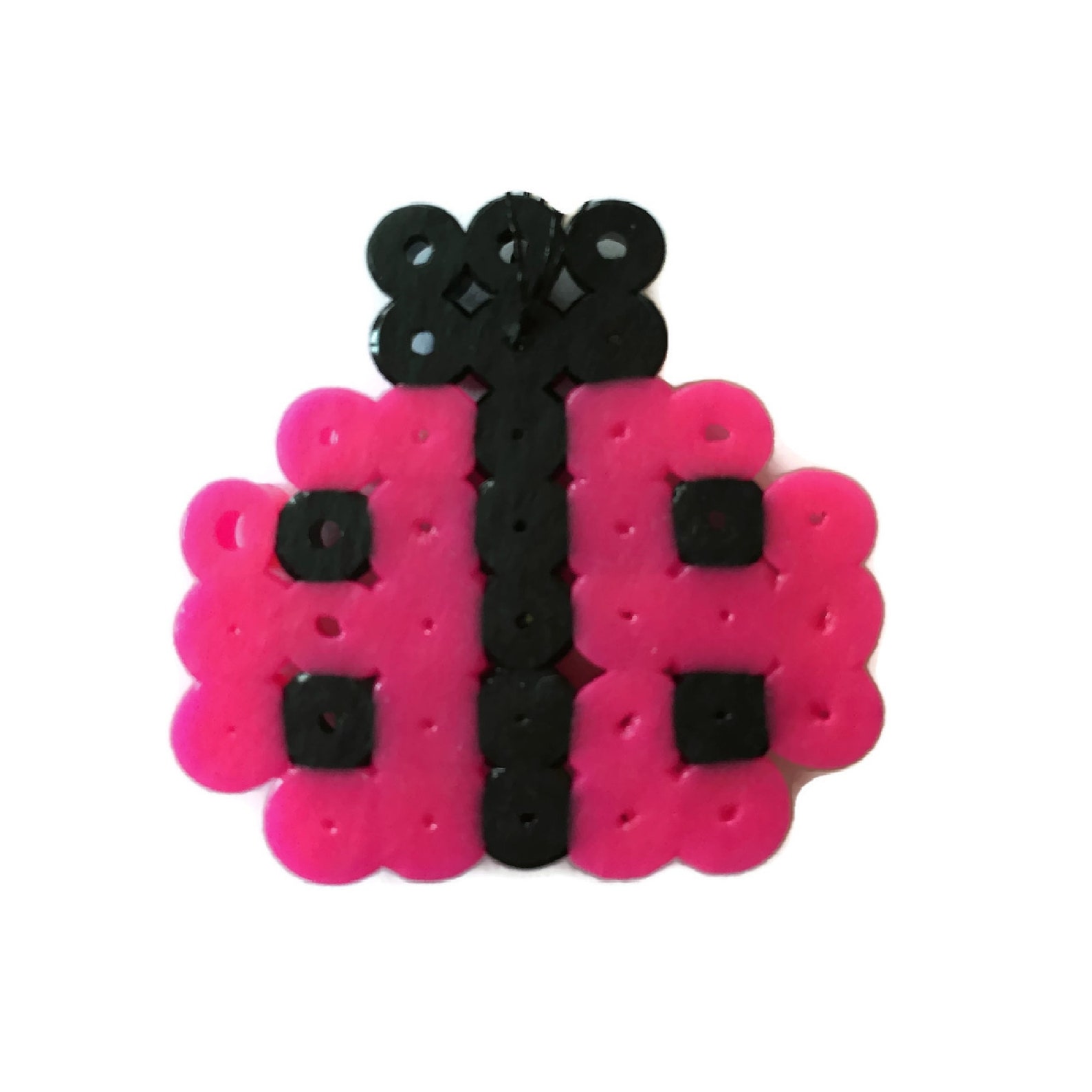 Ladybird/ladybug Hama/perler Bead Party Favour available as Keyring ...