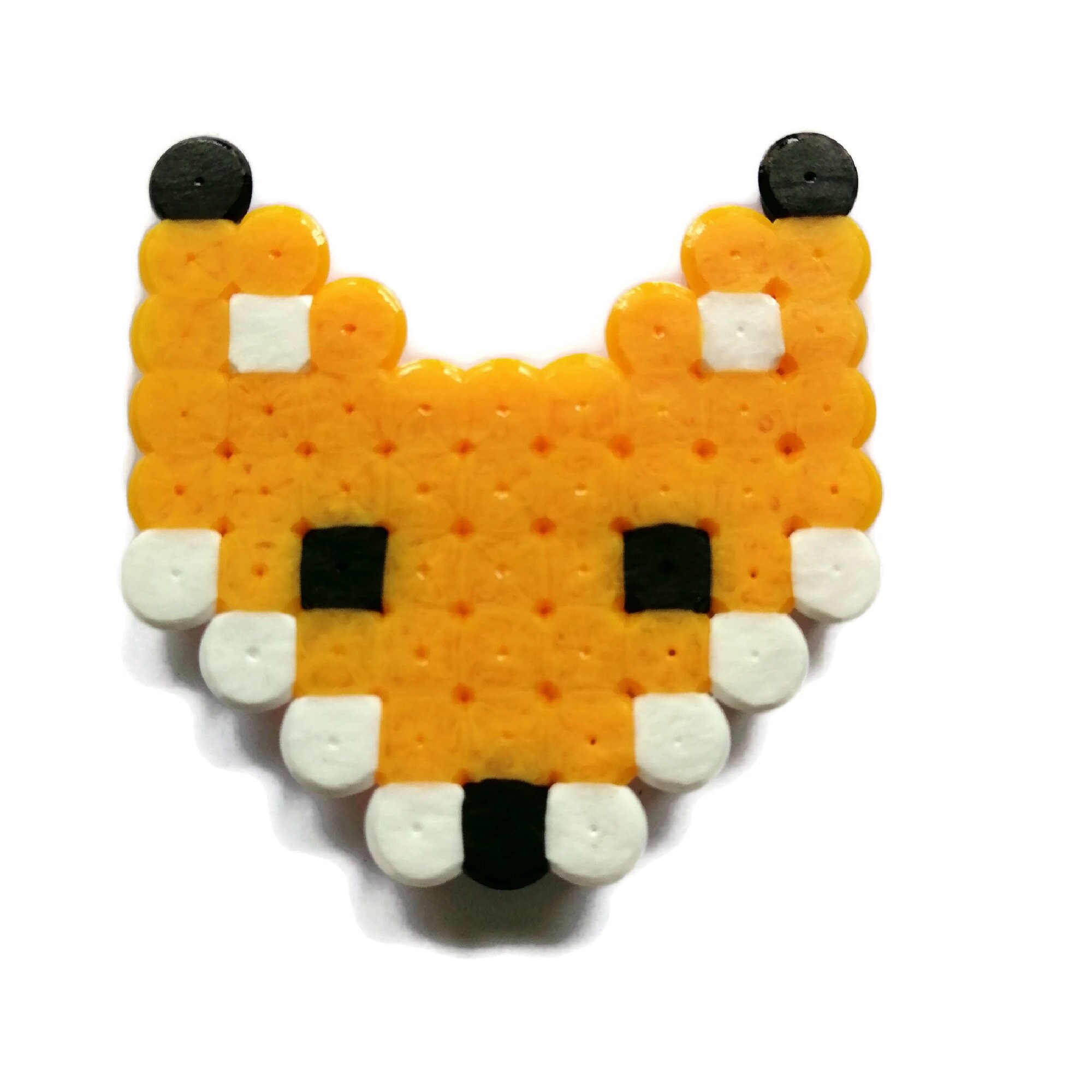Wolf Head Hama/perler Bead Party Favour, Available as Keyring, Keychain ...