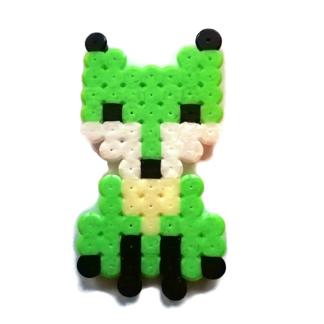 Fox Hama/perler Beads Party Favour, Available as Magnet, Keyring ...
