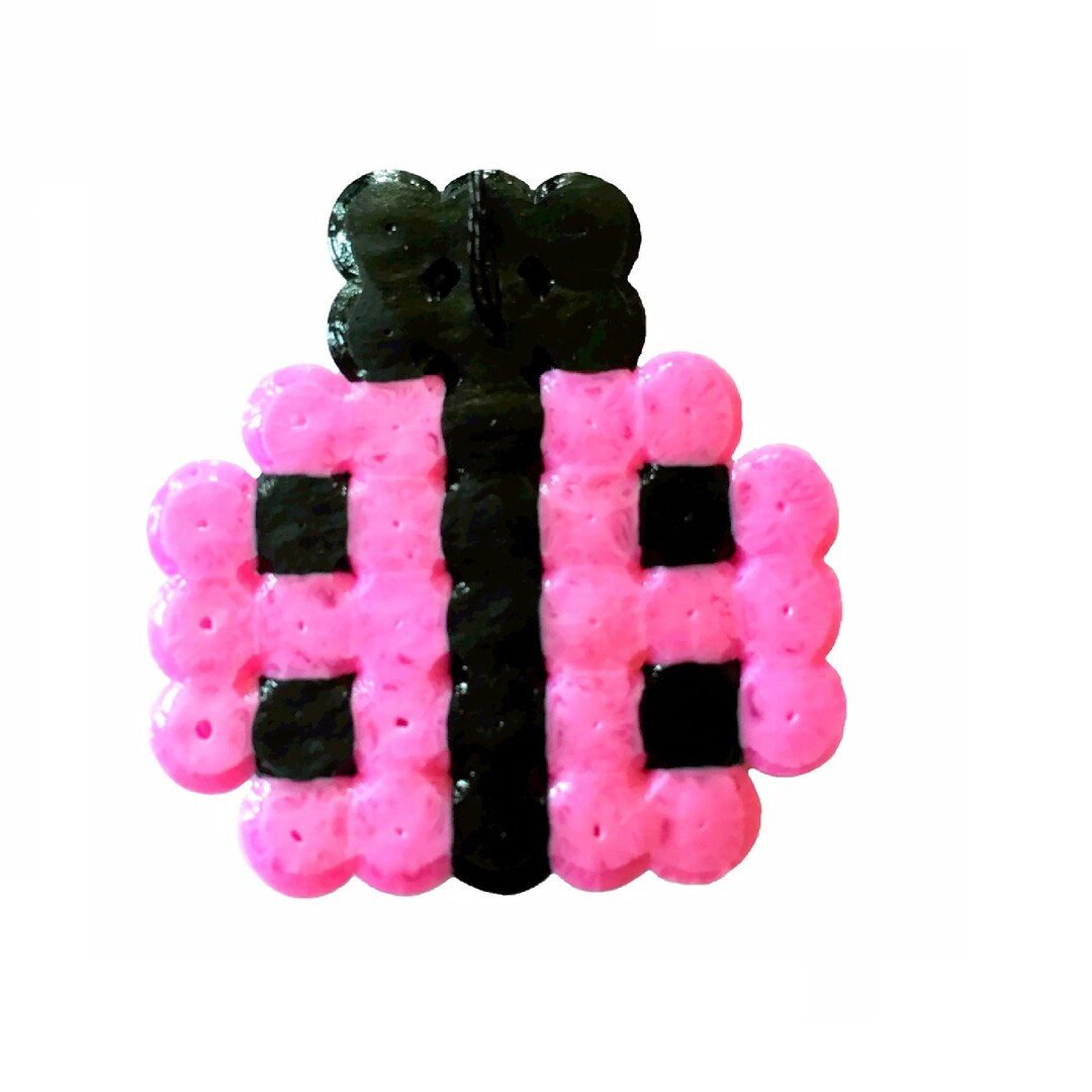 Ladybird/ladybug Hama/perler Bead Party Favour available as Keyring ...