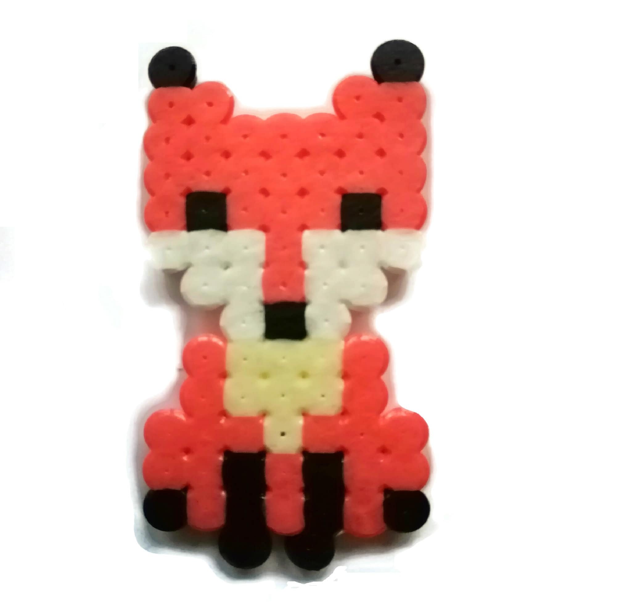Fox Hama/perler Bead Party Favour, Available as Keyring, Keychain ...