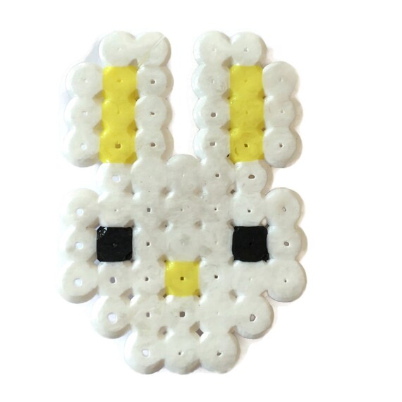 White Bunny Hama/perler Bead Party Favour available as - Etsy