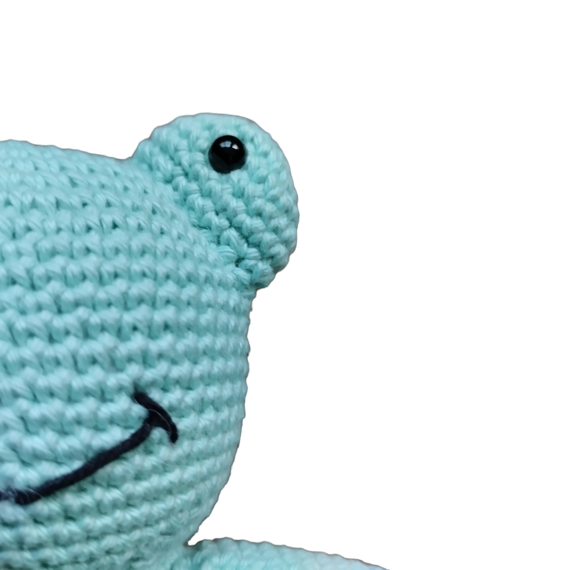 Freddy the Frog Character Amigurumi Doll, 24 Cm Tall, Handmade Crochet ...