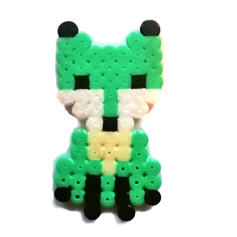 Fox Hama/perler Beads Party Favour, Available as Magnet, Keyring ...