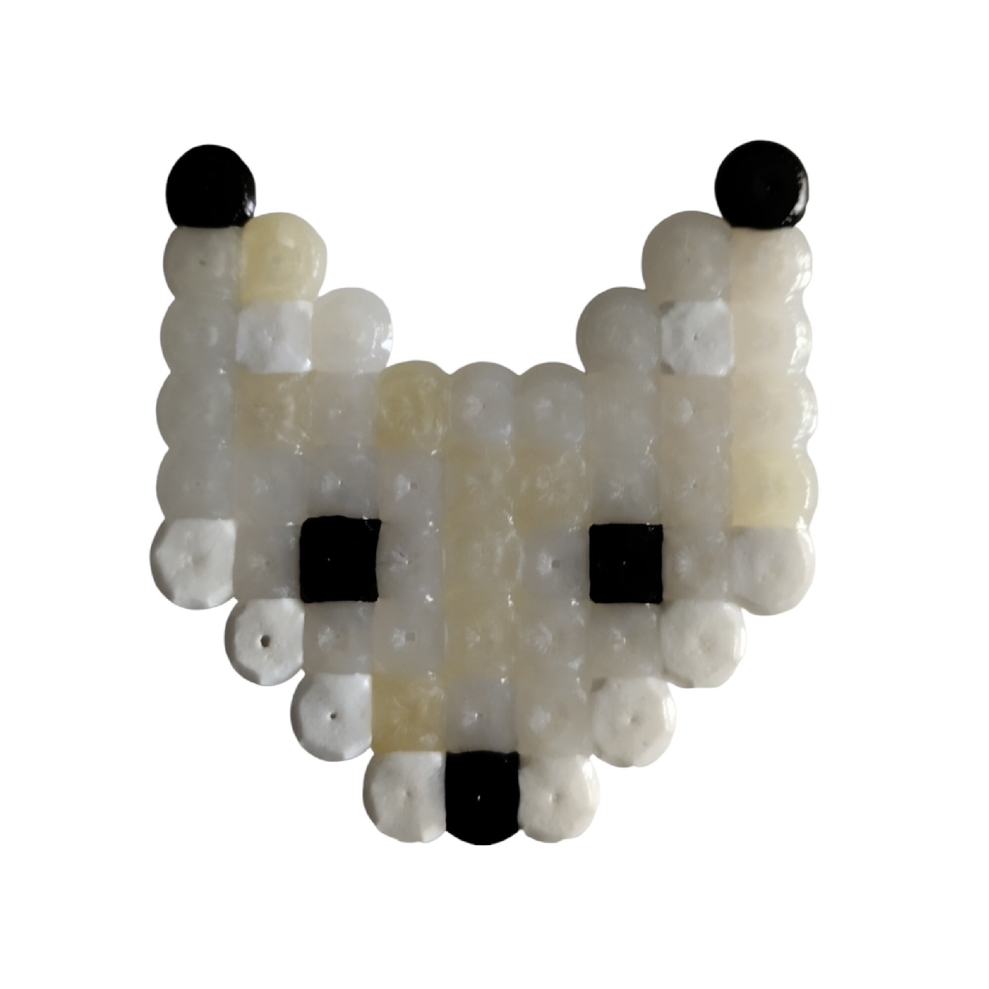 Wolf Head Hama/perler Bead Pixel Party Favour, Available as Keyring ...