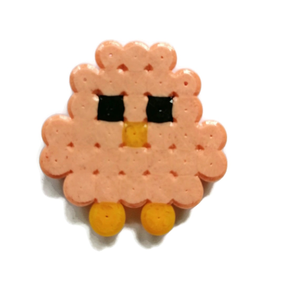 Chick Hama/perler Bead Party Favour available as Keyring, Brooch ...