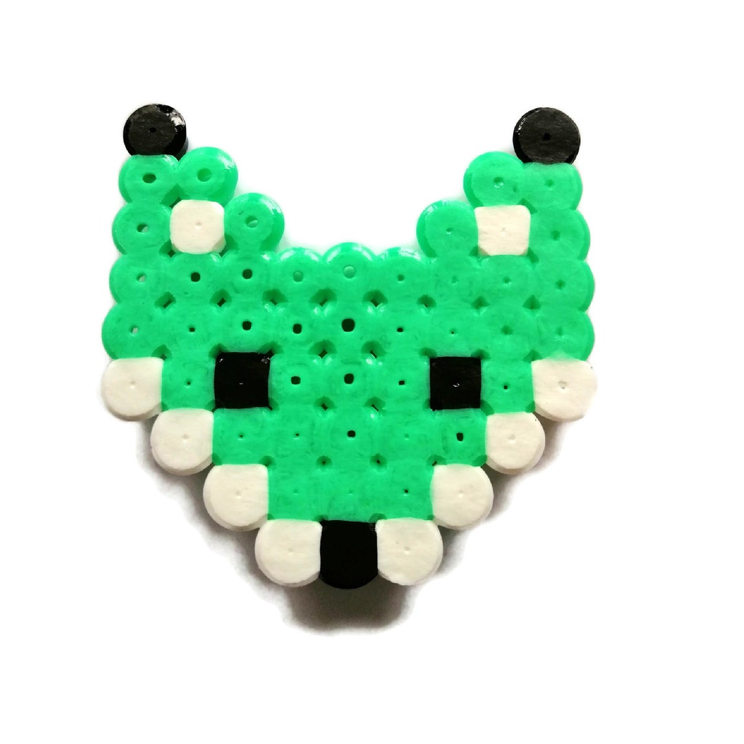 Wolf Head Hama/perler Bead Party Favour Available as Keyring - Etsy