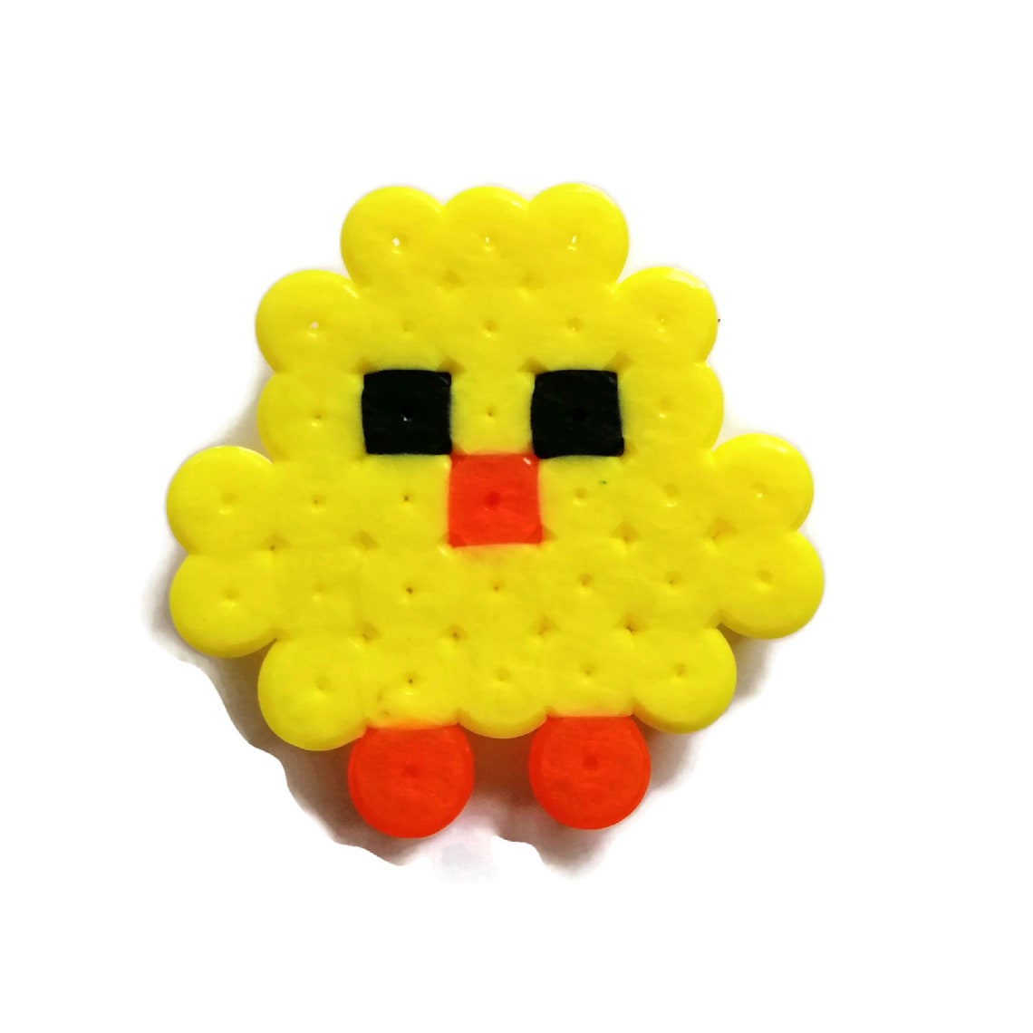 Chick Hama/perler Bead Party Favour available as Keyring, Brooch ...