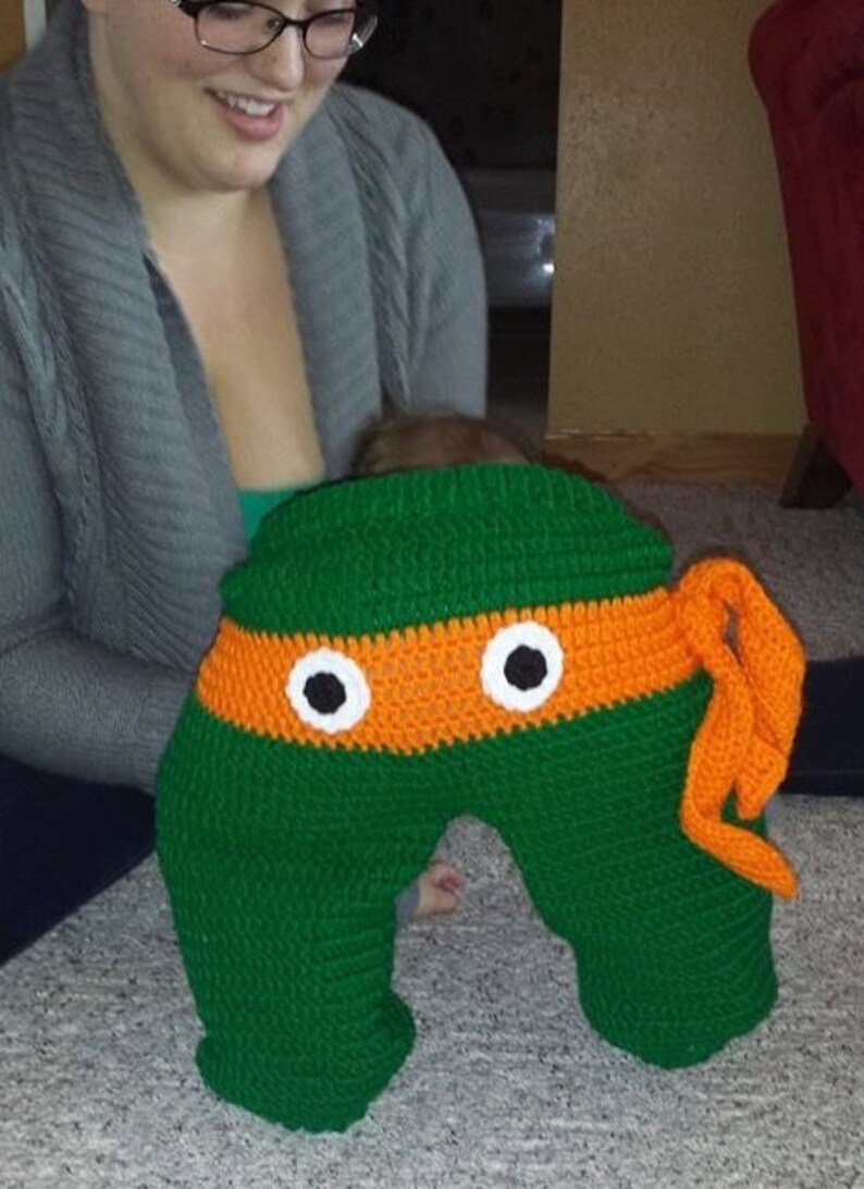 Crochet Crazy Character Monster Pants Newborn - 24 Months (can Be ...