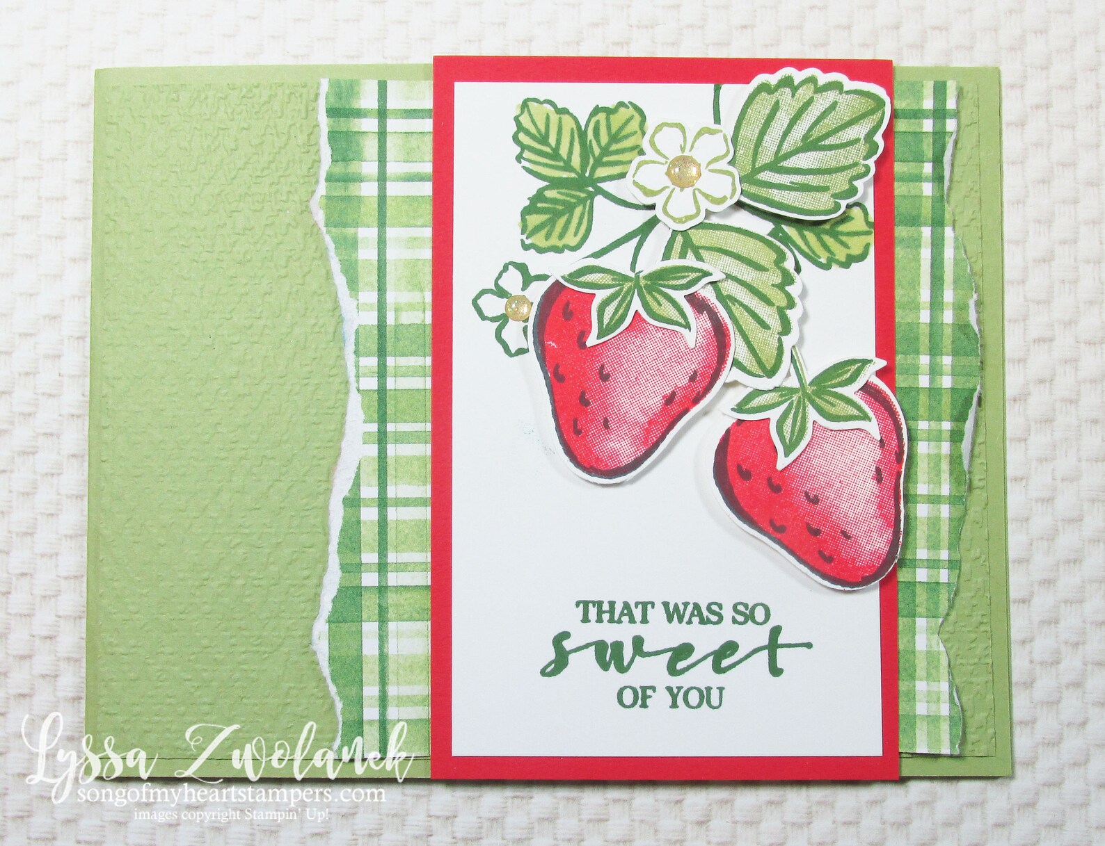 Class of the Month: Sweet Strawberry PLUS BONUS PDF Instant Digital ...