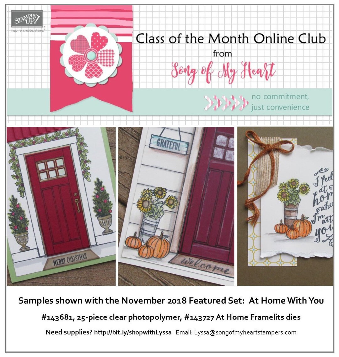 Class of the Month: at Home Front Porch PLUS BONUS PDF Instant Digital ...