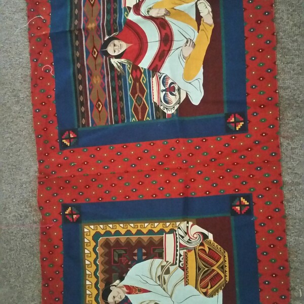 American Indian Fabric Panels - Etsy