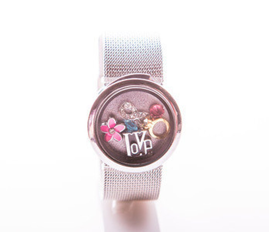 Personalized Floating Locket Bracelet - Etsy