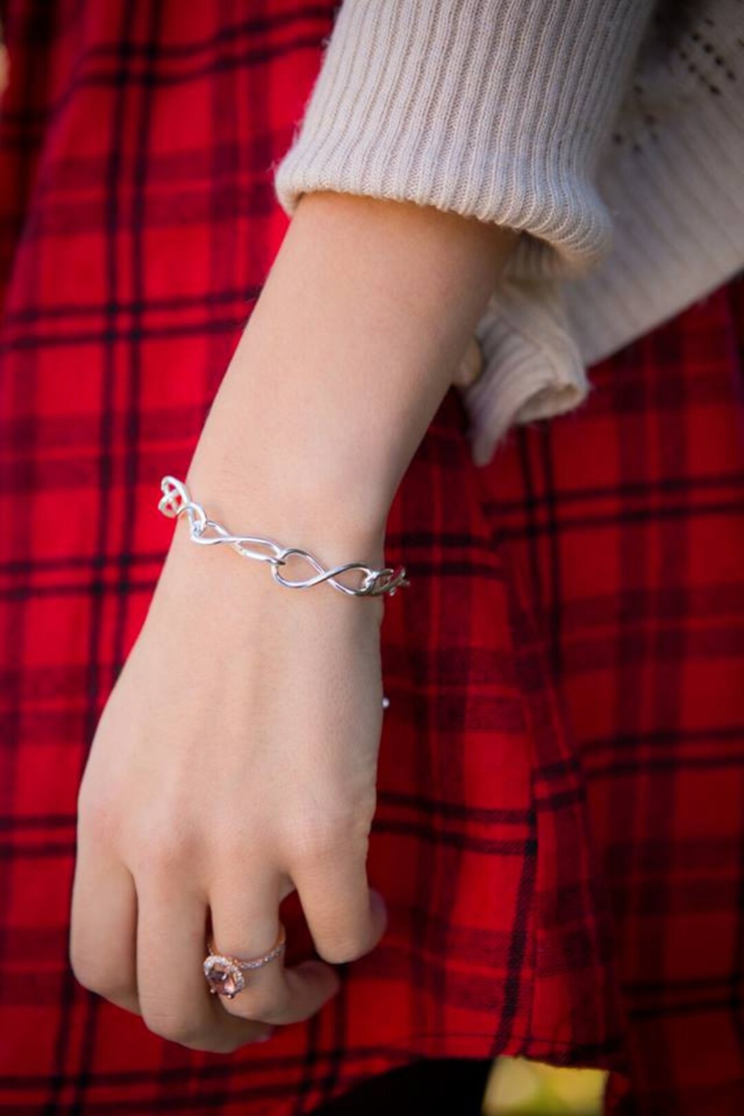 Always and Forever Sterling Silver Bracelet - Etsy