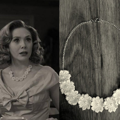 Wanda Maximoff Scarlet Witch Cosplay Necklace Set Avengers: | Etsy