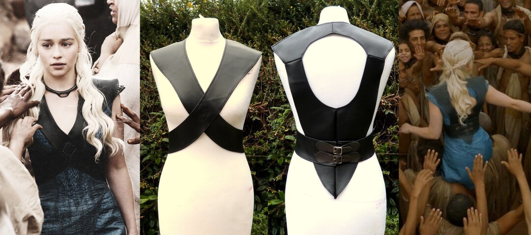 Daenerys Targaryen Inspired Yunkai Dragonstone Armour Thrones Cosplay ...