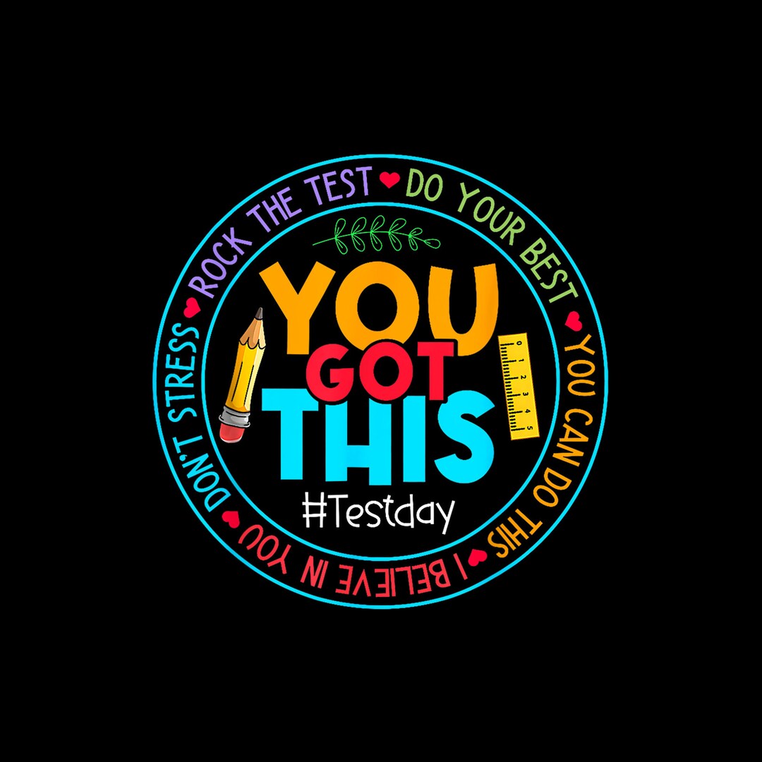 Test Day Rock the Test Teacher Testing Day You Got This Png - Etsy