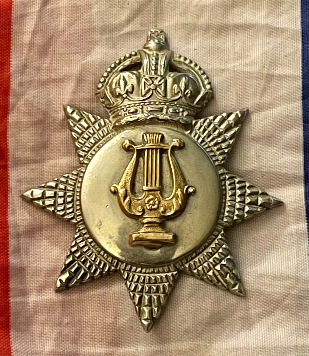 WW2 British Army Bandsman Cap or Sleeve Badge. Bi Metal Kings - Etsy