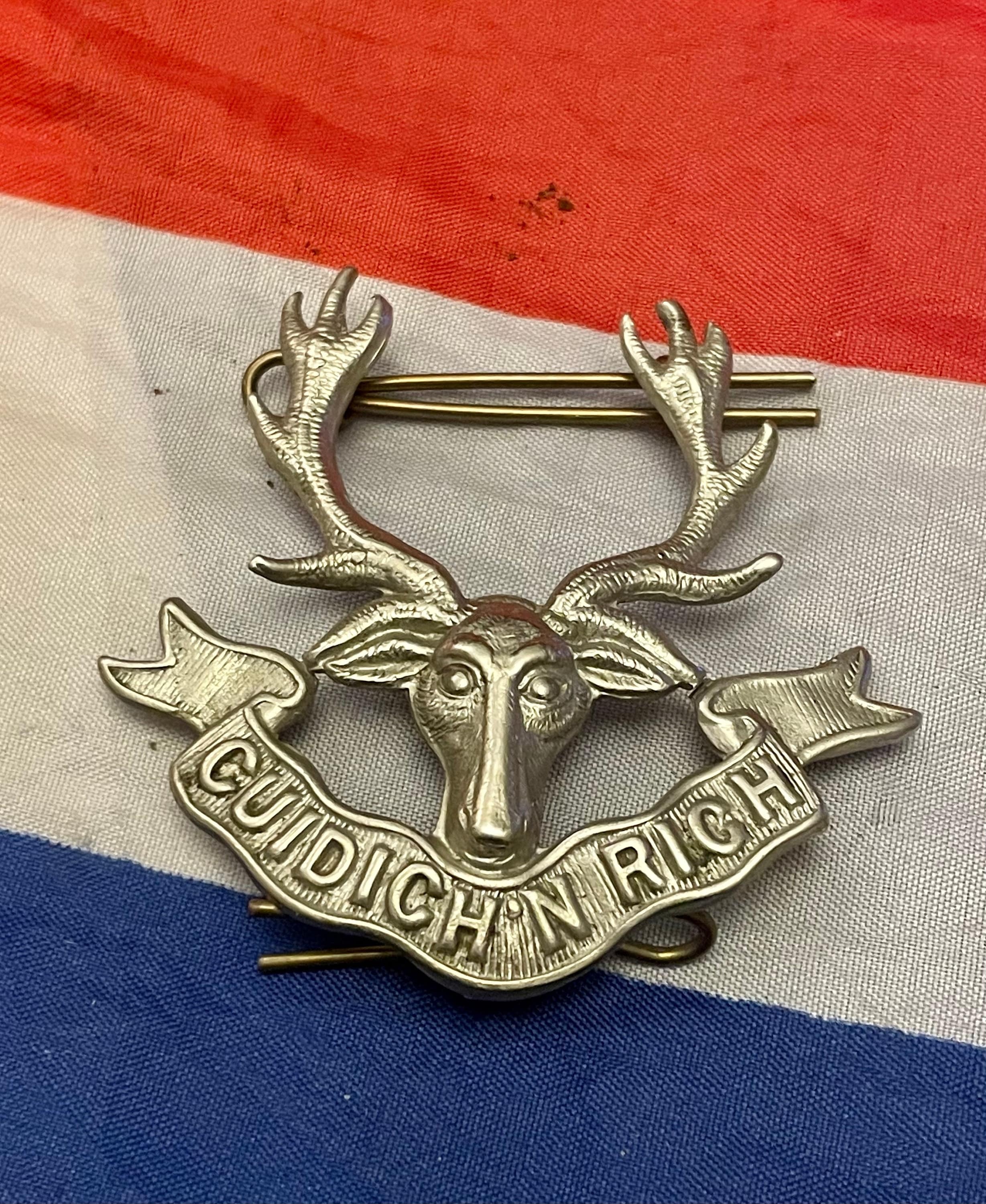 Seaforth Highlanders Badges