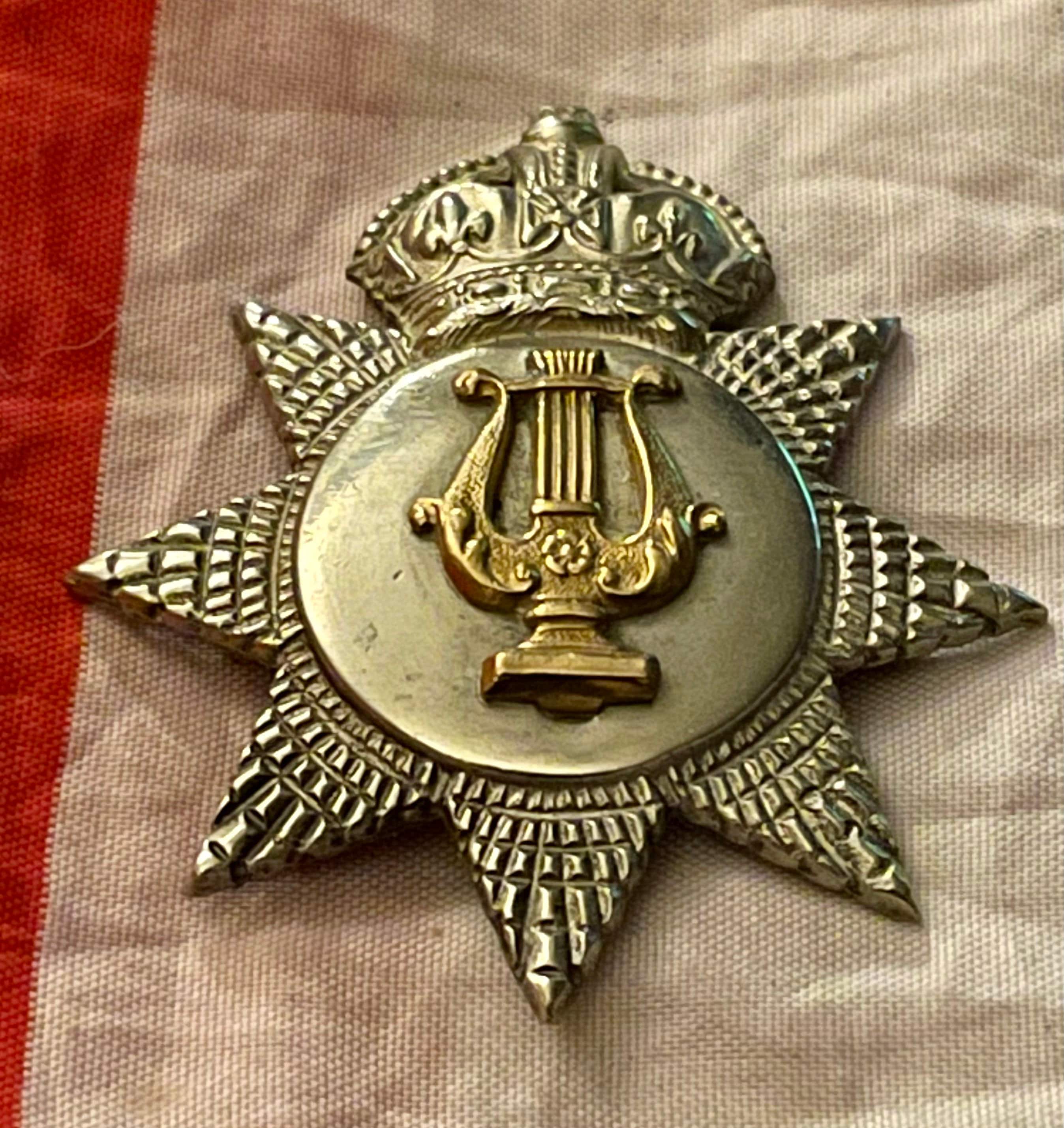 WW2 British Army Bandsman Cap or Sleeve Badge. Bi Metal Kings - Etsy