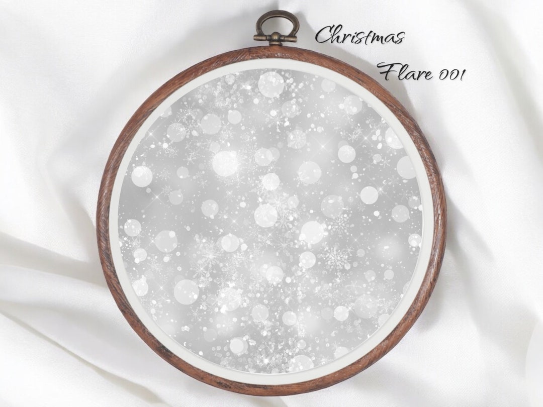 Christmas Flare 001 Printed Aida Cloth || Cross Stitch Canvas 11/ 14 ...