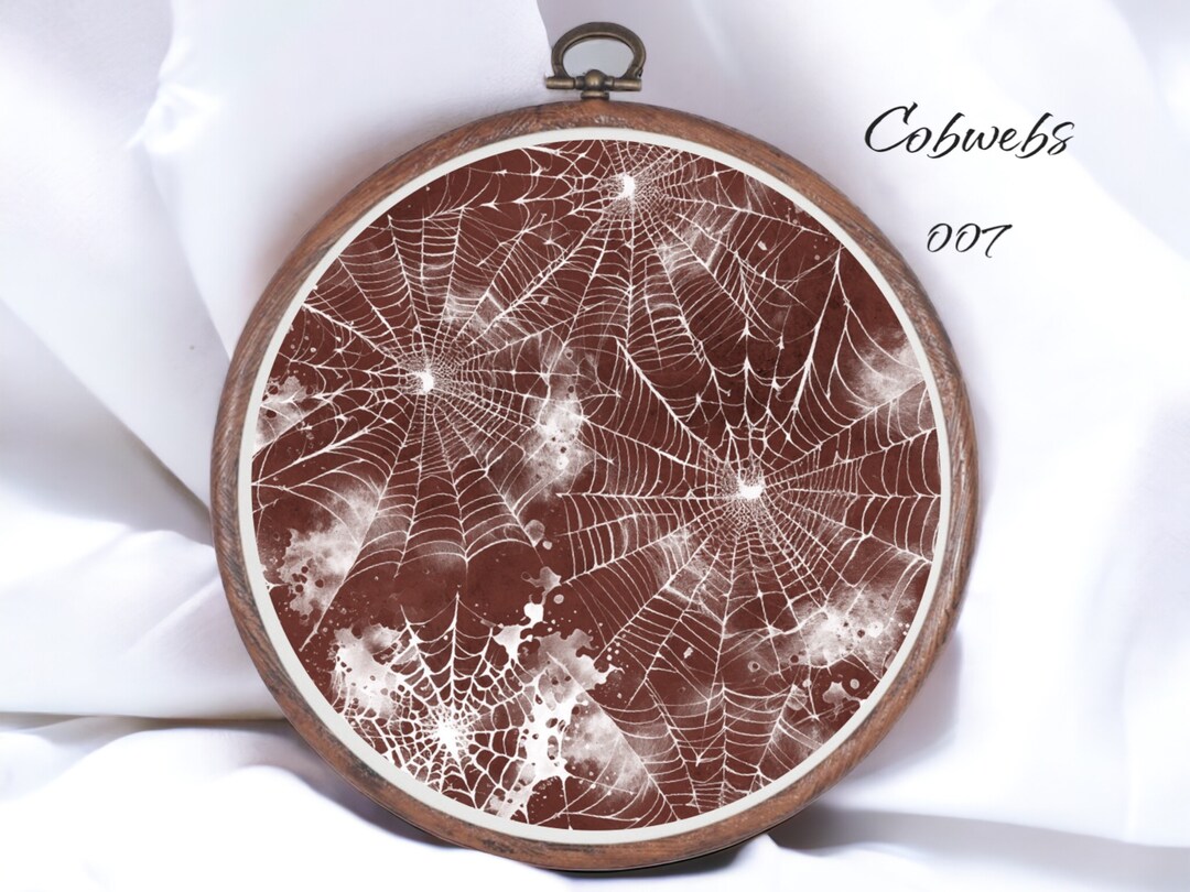 Cobwebs 007 Aida Fabric || Dyed Effect || Cross Stitch Canvas || 11/14 ...
