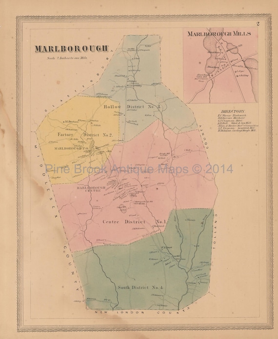 Marlborough Ct Map
