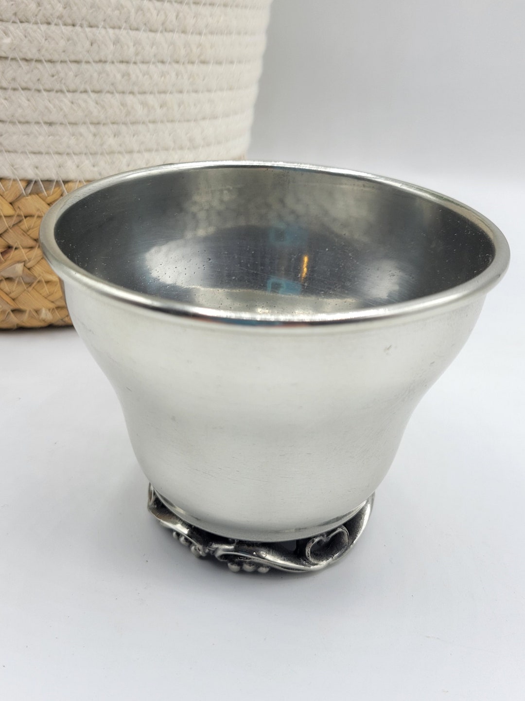 Vintage Footed Shirley Pewter Dish 3.5 Pewter Candy - Etsy