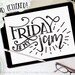 Friday SVG Cut File Friday Is My Jam Cutting File Silhouette | Etsy