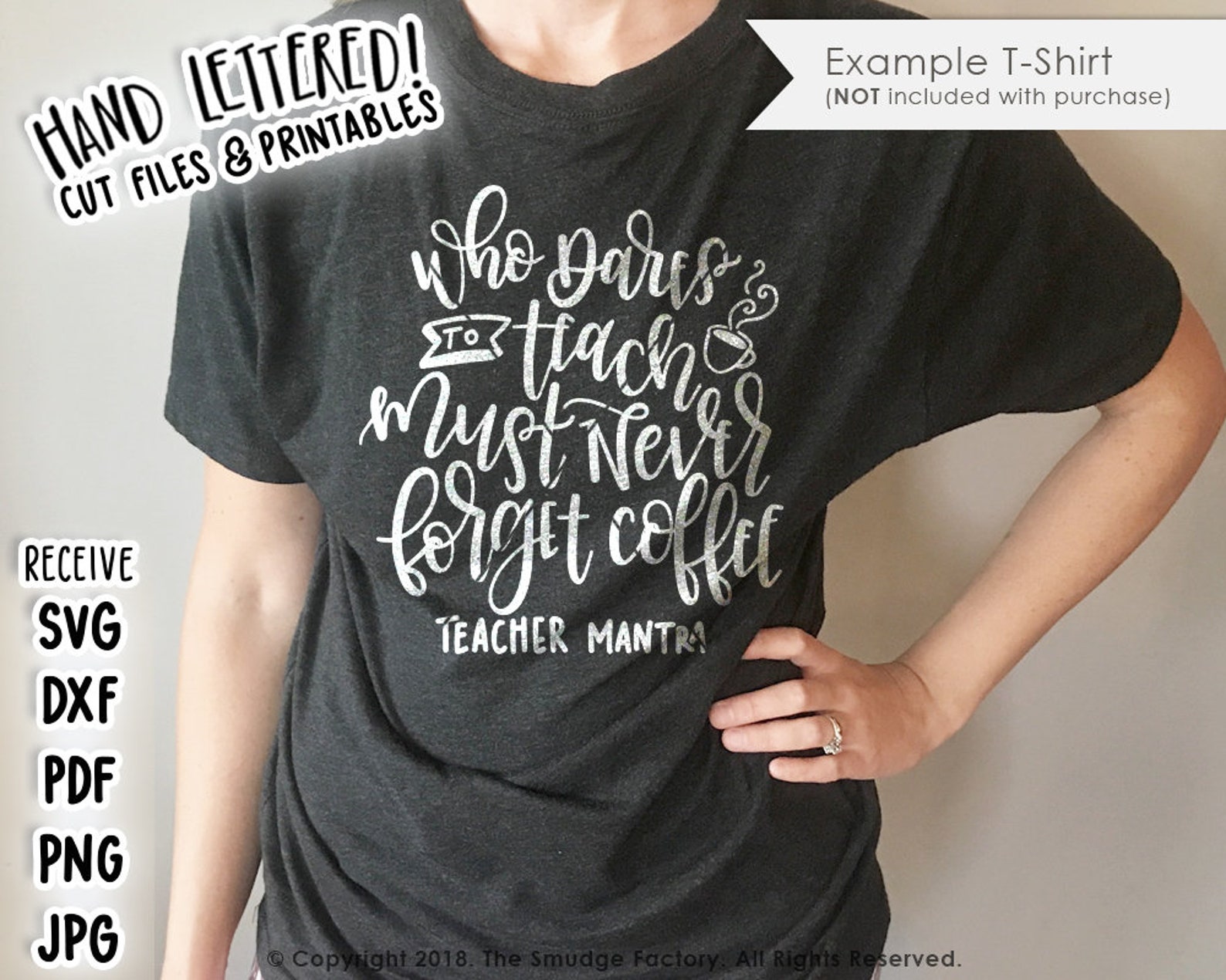 Teacher SVG Cut File Teacher Gift Who Dares to Teach Never | Etsy