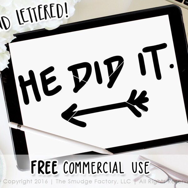 He Did It - Etsy