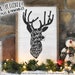 Reindeer SVG Cut File, Deer SVG, Dasher Dancer, Silhouette Cricut ...