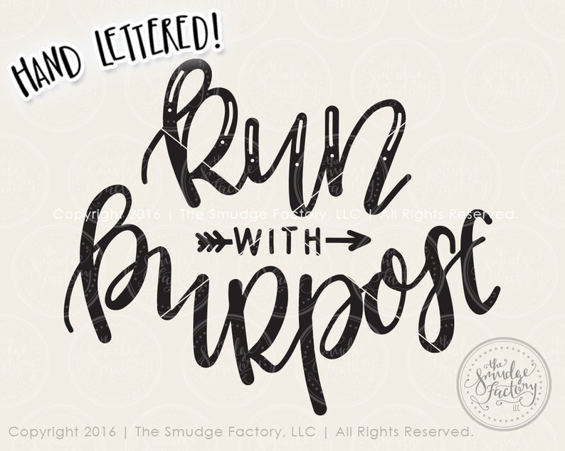 Run SVG, Run With Purpose, 1 Corinthians 9:26, Bible Verse SVG ...