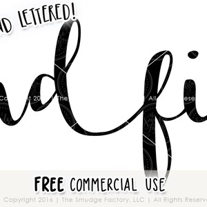 Stand Firm Vector Handwritten Silhouette Calligraphy File Svg Pdf Dxf ...