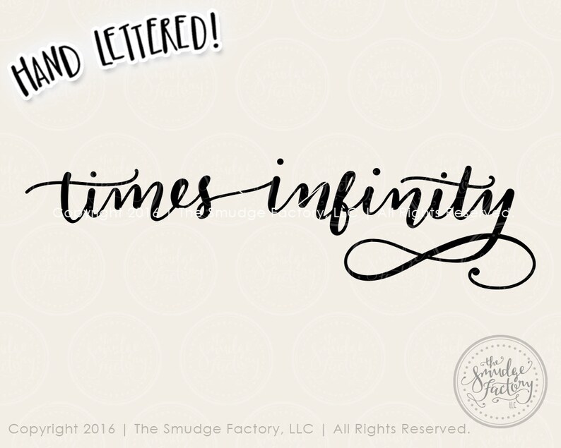 Infinity Printable Times Infinity Wall Art Infinite SVG - Etsy UK