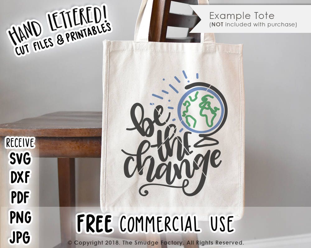 Be The Change SVG Cut File You Wish To See In The World SVG | Etsy