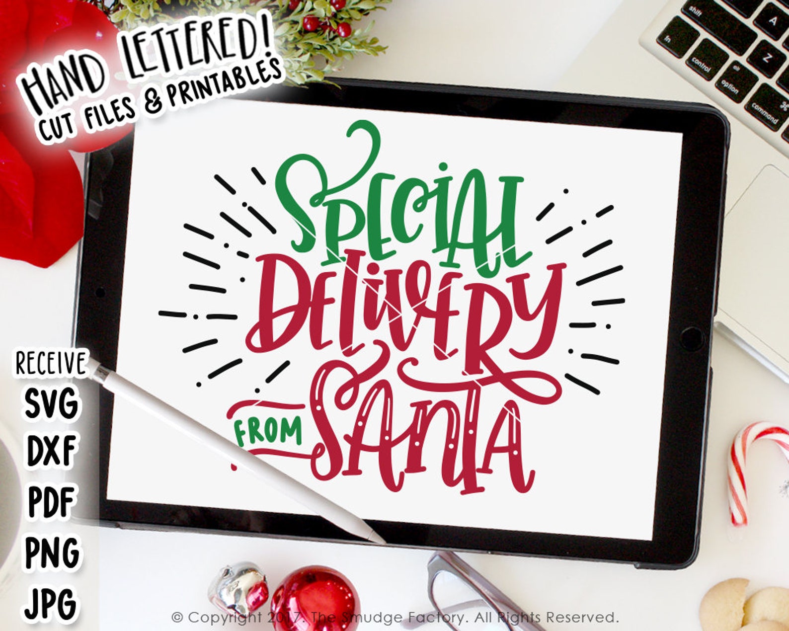 Christmas SVG Special Delivery From Santa Santa's Toy | Etsy