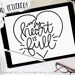 Heart SVG Cut File, My Heart is Full, Valentine's Day, Hand Lettered ...