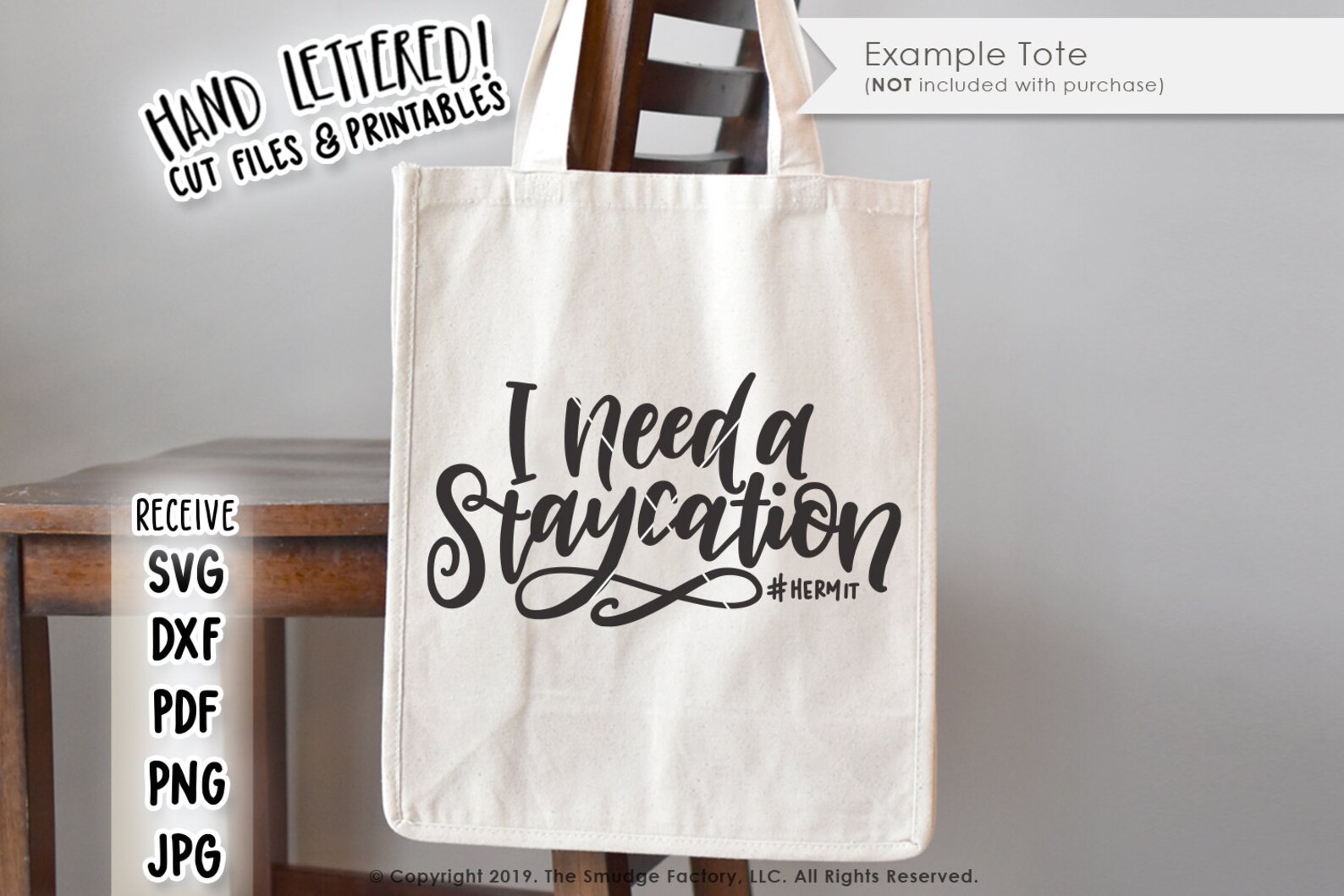 Staycation Hand Lettered SVG DXF, Homebound Cutting File - Etsy