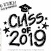 Class of 2019 SVG, Graduate SVG Cut File, Hand Lettered, Silhouette ...