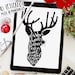 Reindeer SVG Cut File, Christmas SVG, Dasher Dancer, Silhouette Cricut ...