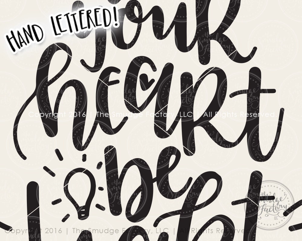 Let Your Heart Be Light Printable File Have Yourself A Merry - Etsy