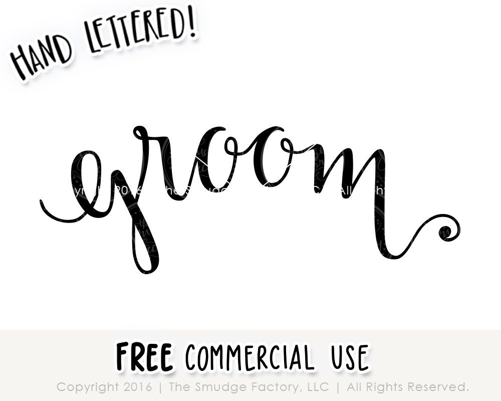 Groom Vector Handwritten Silhouette Calligraphy Cut File - Etsy