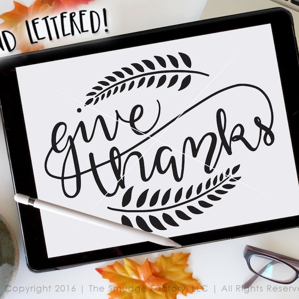 Cricut Thanks Card - Etsy