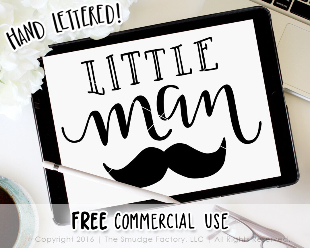 Little Man SVG, Baby Boy SVG Cut File, Nursery Cutting File, Little Boy ...