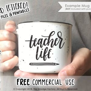 Teacher SVG Cut File, Teacher Life SVG, Teaching Cut File, Silhouette ...